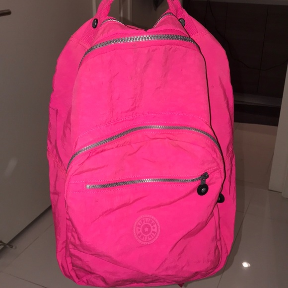 Kipling | Bags | Pink Kipling Backpack | Poshmark